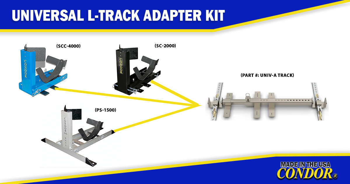 Universal L-Track Conversion Kit | Made In USA | Condor