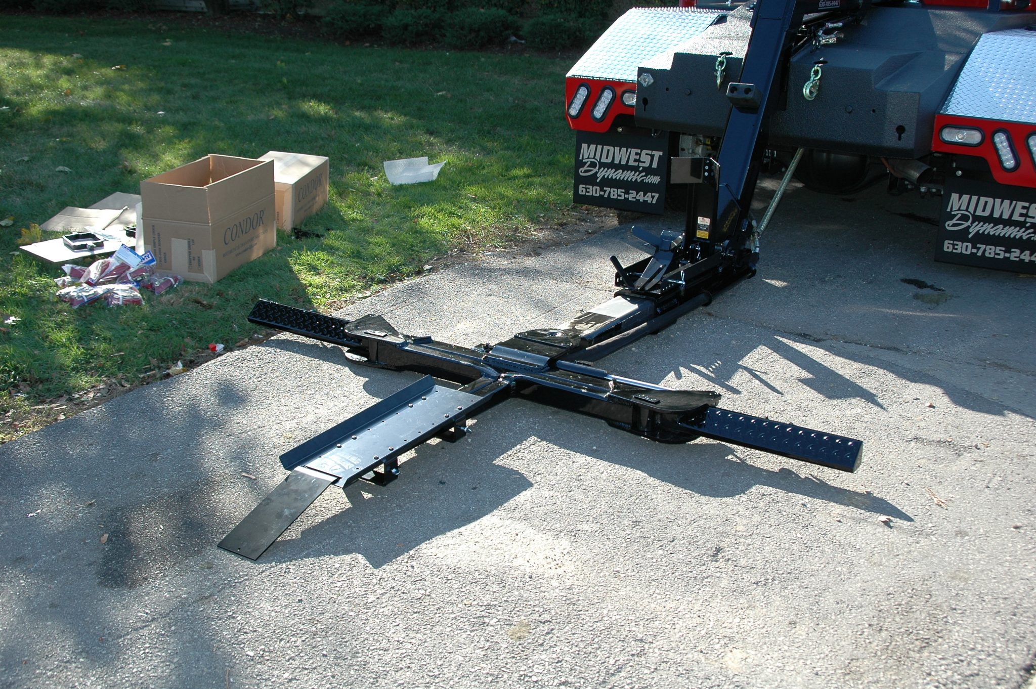 Boost Towing with Condor Self-Loader for Motorcycles