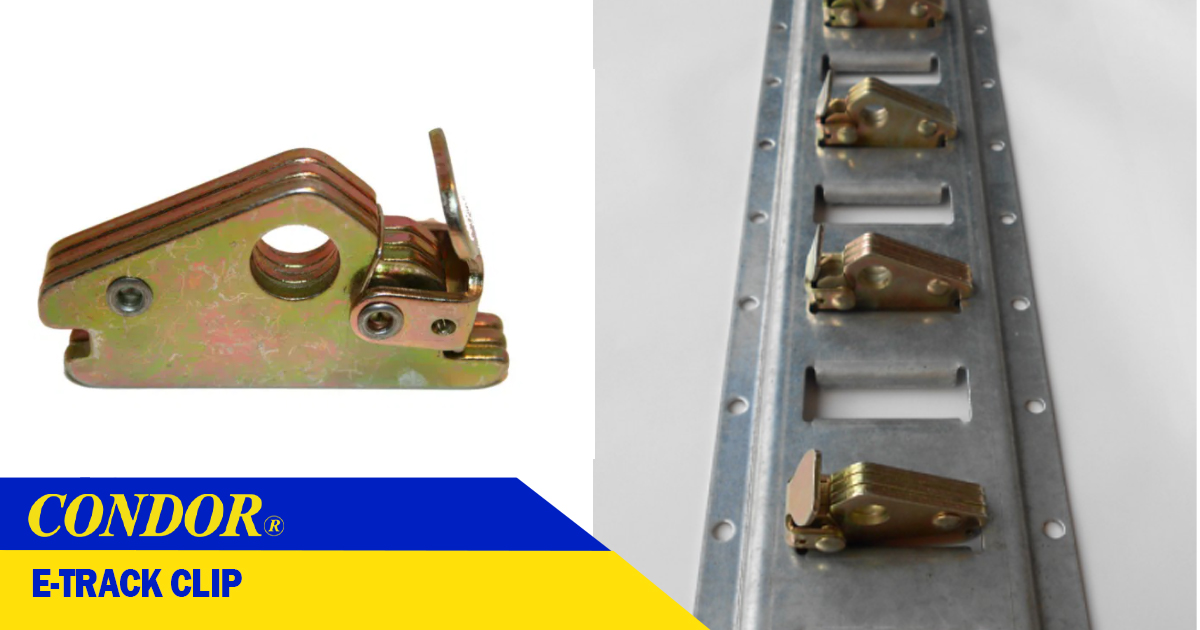 E-Track Clip (Part #: E-TRACK HD-CLIP) - Condor Products