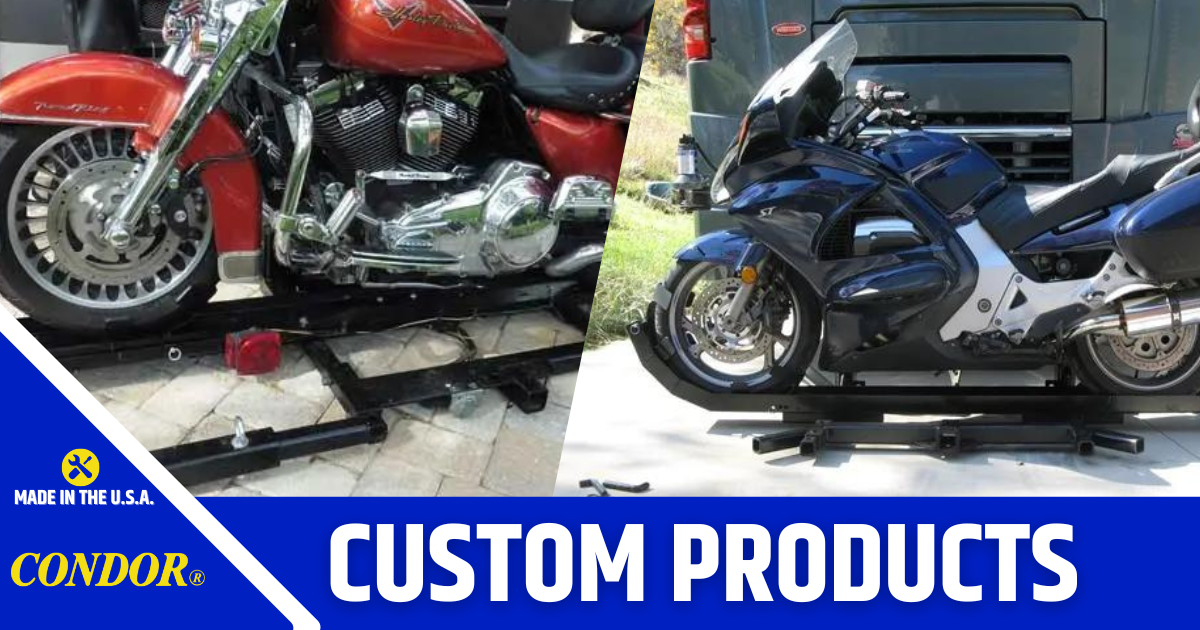 Custom Motorcycle Chocks & Mounts | Condor Products